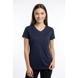 T-Shirt Maier Sports "Da-Shirt 1/2 Arm Trudy", Damen, Gr. 40, night sky, Obermaterial: 100% Polyester, Shirts T-Shirt