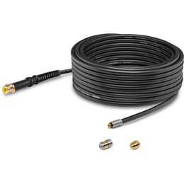 K&auml;rcher Rohrreiniger-Schlauchaufsatz K&Auml;RCHER "PC 15 Rohrreinigungsset (15 m)", gelb (schwarz), L:15cm, Rohrreinigungswerkzeuge