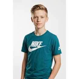 T-Shirt Nike Sportswear, M&auml;dchen, Gr. 6, bright spruce, Obermaterial: 60% Baumwolle, 40% Polyester, Shirts T-Shirt, f&uuml;r Kinder, aus Baumwolle und Polyester, pflegeleicht
