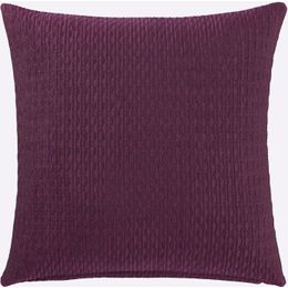 Kissenh&uuml;lle Gr. 1, malve, B:40cm L:40cm, Polyester, 100% Polyester, Kissenbez&uuml;ge, Kissenh&uuml;lle