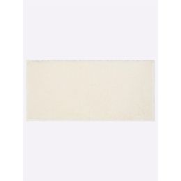 Badematte Grund Gr. 1, beige (ecru), rechteckig (35cm x 50cm ) WC-Vorleger rechteckig, 1 Stk., Badematten, Badematte