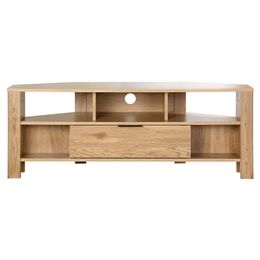 ECK-TV-M&Ouml;BEL 1 Schublade Eiche Dekor - L120 cm