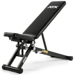 ATX Hantelbank - klappbar - schwarz