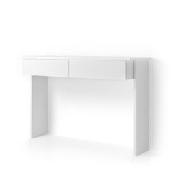 VICCO Schminktisch, Wei&szlig;, Holzwerkstoff, 3 F&auml;cher, 2 Schubladen, Rechteckig,Rechteckig, 120x83x40 cm, Schlafzimmer, Schminktische
