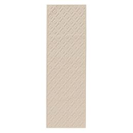 benuta L&auml;ufer, Creme, Kunststoff, Abstrakt, Rechteckig, 70x200 cm, Oeko-Tex&reg; Standard 100, pflegeleicht, Teppiche & B&ouml;den, Teppiche, Teppichl&auml;ufer