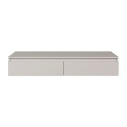 Selsey H&auml;ngeschreibtisch, Kaschmir, Holzwerkstoff, 2 Schubladen, Rechteckig, 120x19x50 cm, Arbeitszimmer, Schreibtische, B&uuml;rotische