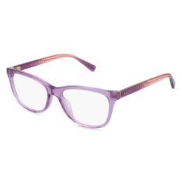 Coach HC6235U Brille Damen | Fassung: Vollrand, Quadratisch, Rose Transparent