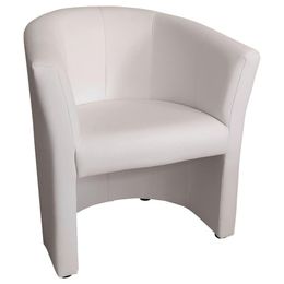 Boxxx Sessel, Wei&szlig;, Kunststoff, 68x78x65 cm, Wohnzimmer, Sessel, Sonstige Sessel