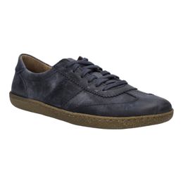 Sneaker Josef Seibel "Jill 02, ocean", Damen, Gr. 37, blau (ocean), Obermaterial: 100% Rindsleder Leather cow., Schuhe Sneaker