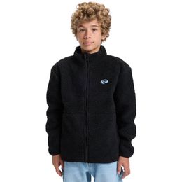 Fleecepullover DC Shoes "Vault", Jungen, Gr. 10(140-148cm), schwarz, Obermaterial: 55% Polyester, 45% Polyester., Sweatshirts Fleecepullover