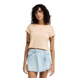 Sporttop Billabong "Daily", Damen, Gr. XS, soft peach, Obermaterial: 100% Baumwolle., Tops Sporttop