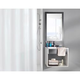 Duschvorhang Kleine Wolke "Caravelle", wei&szlig;, B:180cm H:200cm, Polyester, Duschvorh&auml;nge