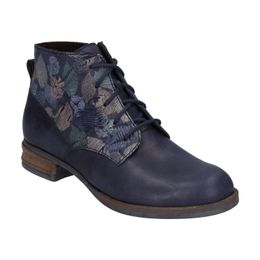 Stiefelette Josef Seibel "Sanja 10, ocean-kombi", Damen, Gr. 36, blau (ocean, kombi), Obermaterial: 100% Rindsleder Leather cow., Schuhe Stiefelette