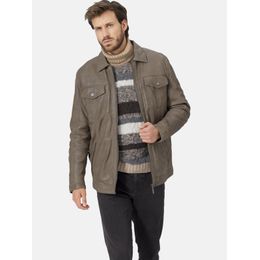 Lederjacke Babista "Lederjacke ZANLITE", Herren, Gr. 50, braun, Obermaterial: 100% Lederfaserstoff LEAFIBTEX., Jacken