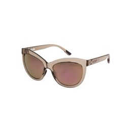 Sonnenbrille Roxy "Palm", Damen, grau, ml pink, Sonnenbrillen Sonnenbrille