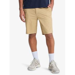 Shorts Quiksilver "MW CHINO STRAIGHT", Herren, Gr. 32, N-Gr, khaki, Obermaterial: 98% Baumwolle, 2% Elasthan, Hosen Shorts