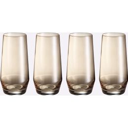 Gl&auml;ser-Set, transparent, B:7,5cm H:14,5cm, Glas, Trinkgef&auml;&szlig;e