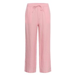 Stoffhose Cream "Casual Hose CRBellis", Damen, Gr. L-XL, N-Gr, pink (pink nectar), Obermaterial: 100% Leinen LI., Hosen Stoffhose
