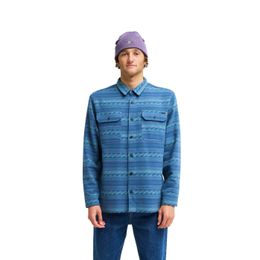 Flanellhemd Billabong "Offshore Jacquard Flannel", Herren, Gr. L, US-Gr&ouml;&szlig;en, real teal, Obermaterial: 100% Baumwolle., Hemden