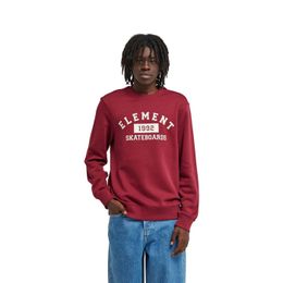 Sweatshirt Element "Home Team", Herren, Gr. XL, zinfandel, Obermaterial: 55% Baumwolle, 25% Baumwolle, 20% Polyester., Sweatshirts Sweatshirt