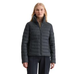 Marc O'Polo Outdoorjacke MARC O'POLO "mit recycelten Materialien", Damen, Gr. 32, grau (deep night blau), Obermaterial: 100% Polyamid. F&uuml;llung: 100% Polyester. Futter: 100% Polyamid, unifarben, slim fit, Jacken Outdoorjacke