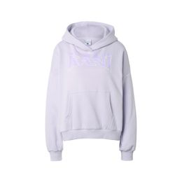 Kapuzenpullover Karl Kani "Karl Kani Print OS Hoodie", Damen, Gr. M, lila, 65% Baumwolle, 35% Polyester, mehrfarbig, oversize, ohne Ausschnitt, Pullover Kapuzenpullover