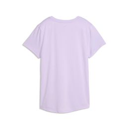 Trainingsshirt Puma "W TAD ESSENTIAL VNECK TEE", Damen, Gr. L, lila (light lavender), Jersey, Obermaterial: 100% Polyester, regular fit normal, V-Ausschnitt, Shirts, mit DryCELL-Technologie, k&ouml;rperbetonter V-Ausschnitt, Kurzarmdesign
