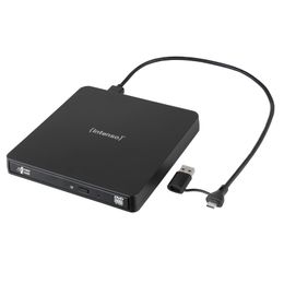 Intenso EOD 400D Slim externer CD/DVD-Brenner, Schwarz