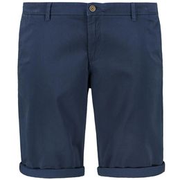 Jack & Jones Herren Gro&szlig;e Gr&ouml;&szlig;en | Jack&Jones Stretch-Chino-Shorts "Bowie" Farbe blau Gr&ouml;&szlig;e: W44