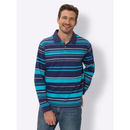 Langarm-Poloshirt