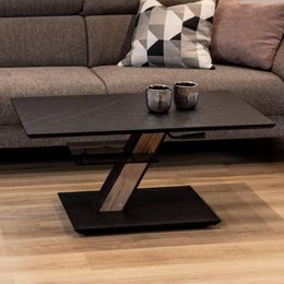 Pharao24.de Couchtisch Wohnzimmertisch h&ouml;henverstellbar - 100 cm breit