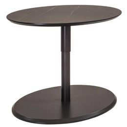 Pharao24.de Couchtisch Sofatisch in Anthrazit und Schwarz