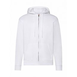 Fruit of the Loom - "Classic" Kapuzenpullover f&uuml;r Herren (Wei&szlig;)