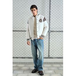 Kunstleder Bomberjacke