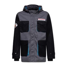 King Kerosin Herren &Uuml;bergangsjacke Los Angeles C.A.