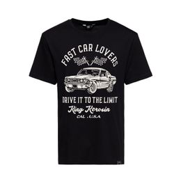 King Kerosin Herren T-Shirt Drive It To The Limit