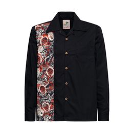 King Kerosin Herren Panel Hemd Rockabilly