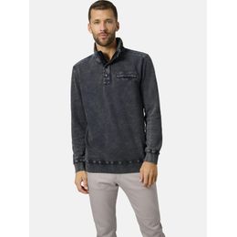 Sweatshirt Babista "Sweatshirt KALDINO", Herren, Gr. 50, blau (dunkelblau), Obermaterial: 60% Baumwolle CO. 40% Polyester COOLMAX PES(Coolmax)., Shirts Sweatshirt