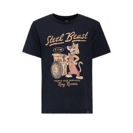 King Kerosin Herren T-Shirt Steel Beast