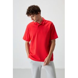 Herren Oversized Polo T-Shirt