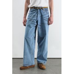 Abstract Weite Beinform Denim Jeans