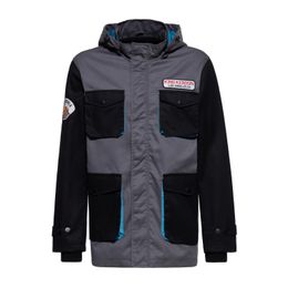 King Kerosin Herren &Uuml;bergangsjacke Los Angeles C.A.