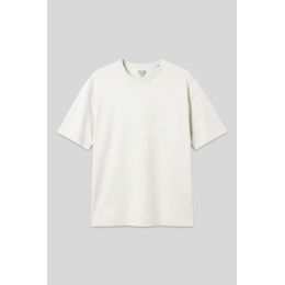 &Uuml;bergr&ouml;&szlig;e Baumwollmischung Rundhals-T-Shirt