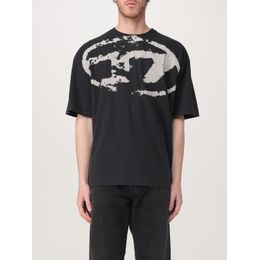 Diesel Grafik T-Shirt mit kurzen &Auml;rmeln aus Baumwolle