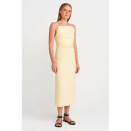 &Auml;rmelloses Bodycon-Midikleid