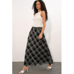 Blumenkleid Hohe Taille Maxi-Rock