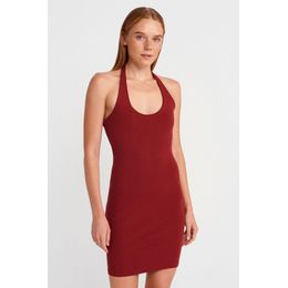 Rippstrick Bodycon Mini Kleid