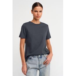 Damen Baumwoll Rundhals T-Shirt