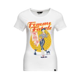 Queen Kerosin Damen T-Shirt Femme Fatale