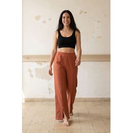 Hochtaillierte Weite Leggings-Jogger